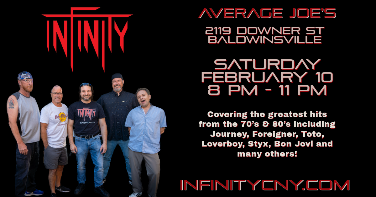 Infinity: CNY rock cover band | Covering the greatest rock hits from ...