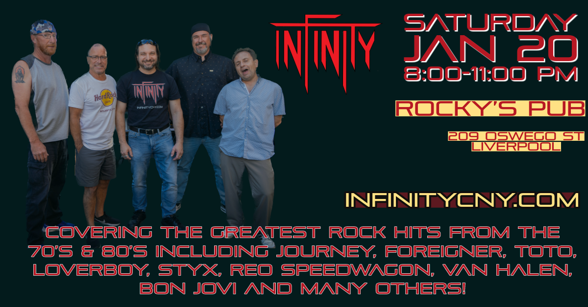 Infinity: CNY rock cover band | Covering the greatest rock hits from ...
