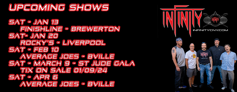 Infinity: CNY rock cover band | Covering the greatest rock hits from ...