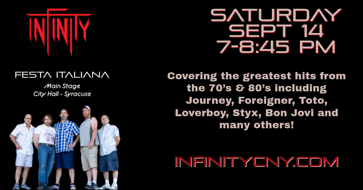 Infinity: CNY rock cover band | Covering the greatest rock hits from ...